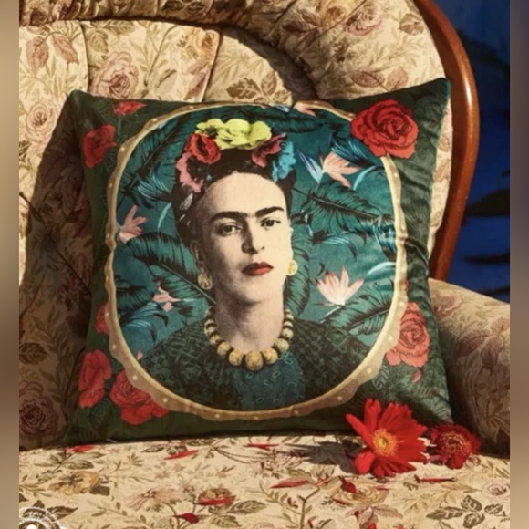 Source Unknown | Accents | Frida Kahlo Decorative Throw Pillow 7 X 17 ...